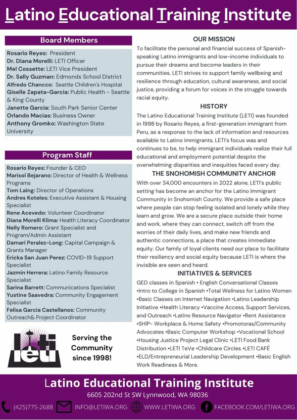 Latino Educational Training Institute